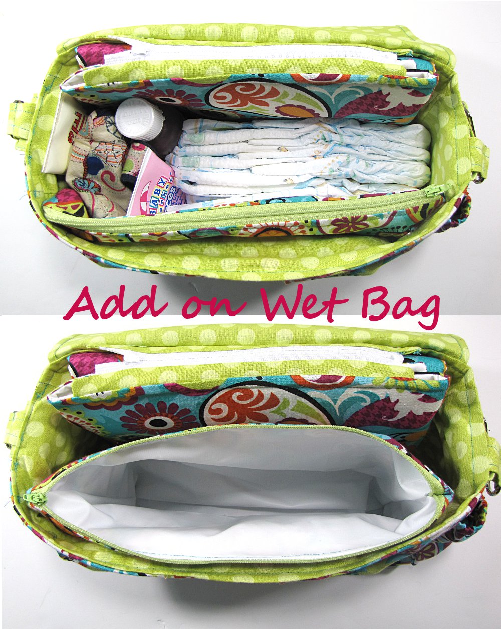 All-in-one Stroller Bag - Mini Diaper Bag - Small Messenger Bag on Luulla
